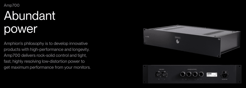 Amphion Amp700 – Sound And Music
