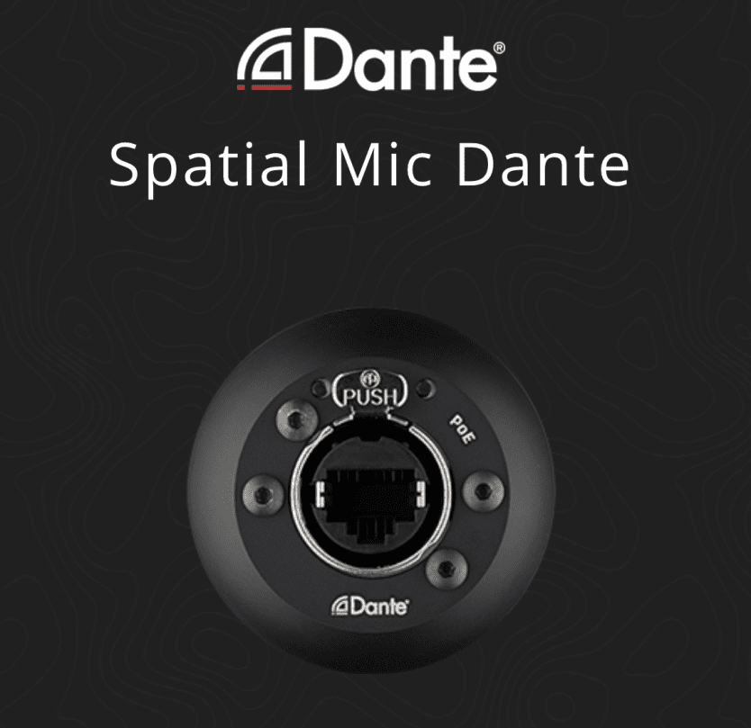 Voyage Audio Spatial Microphone Dante – Sound And Music