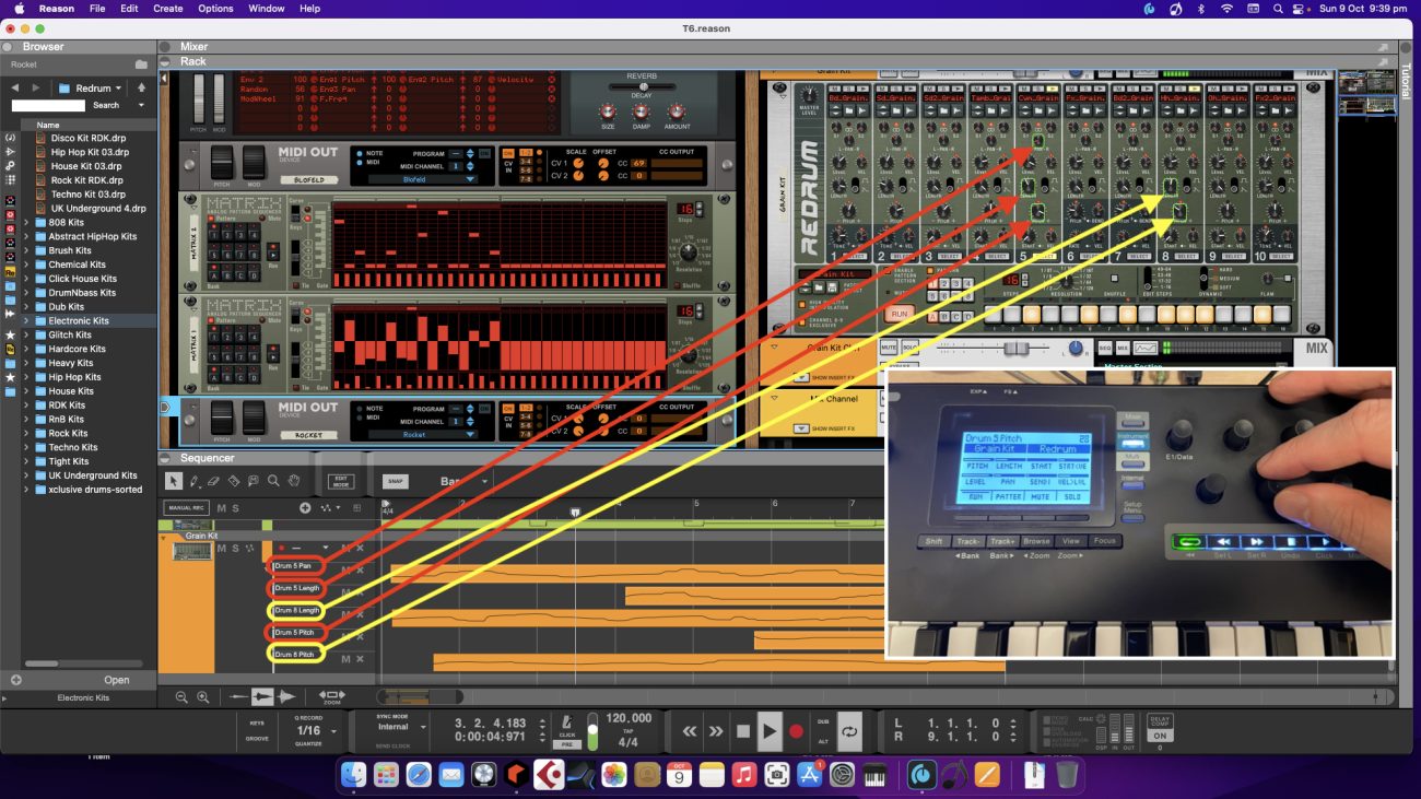 The T6 and Reason – Sound And Music